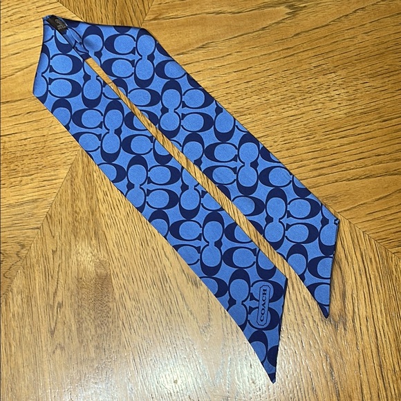 Coach | Accessories | Coach Signature Silk Scarf | Poshmark